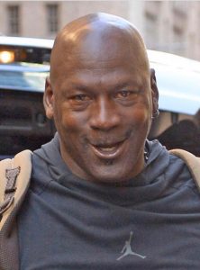 PHOTO Michael Jordan Smiling With Yellowish Red Eyes Like He Was ...