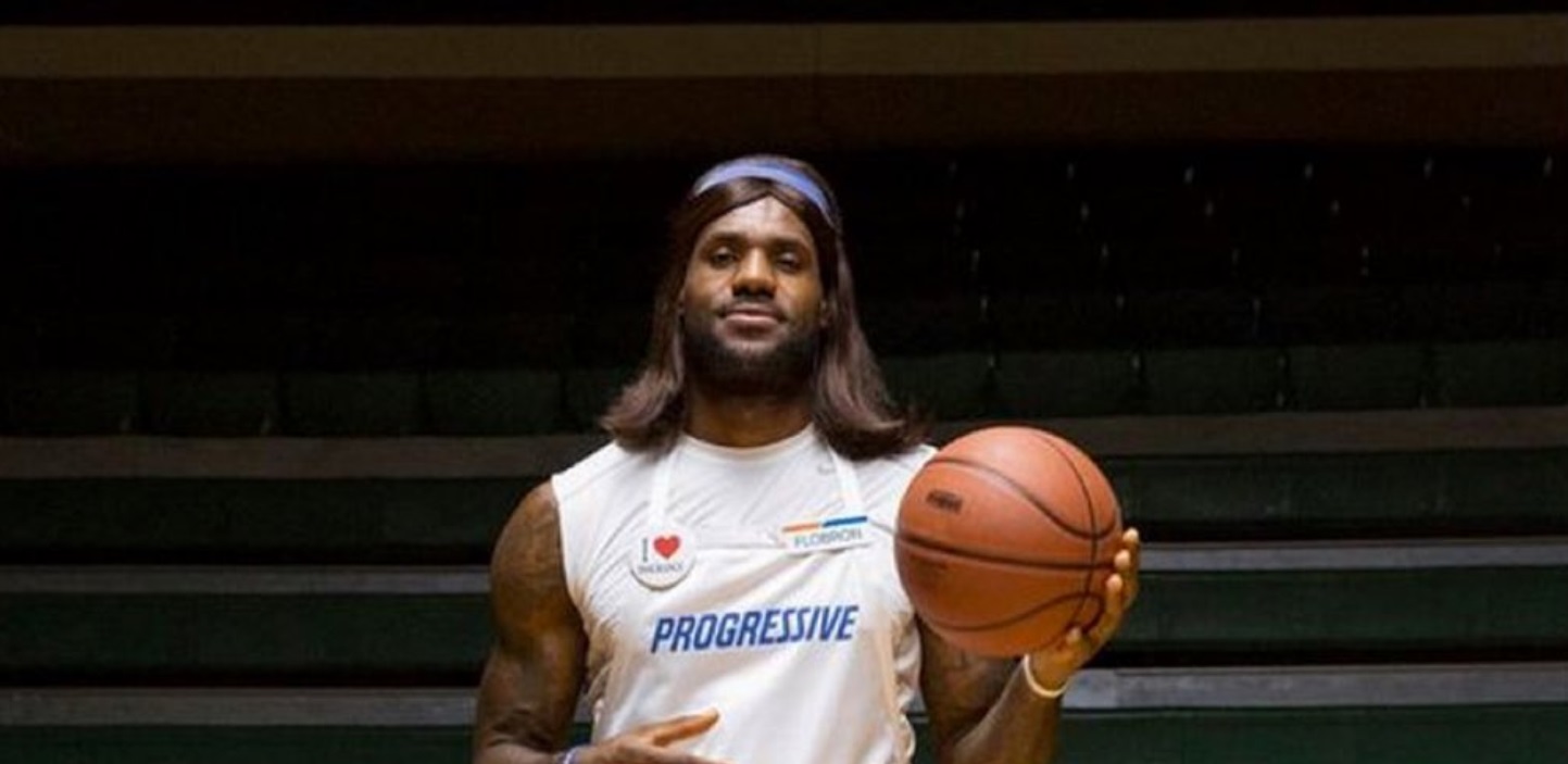 PHOTO Lebrona James With Long Hair