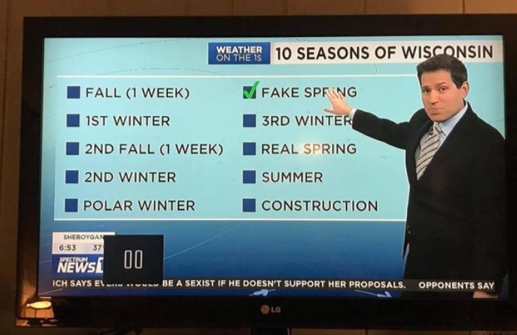 PHOTO Wisconsin News Station Comes Up With Clever 10 Seasons Of ...
