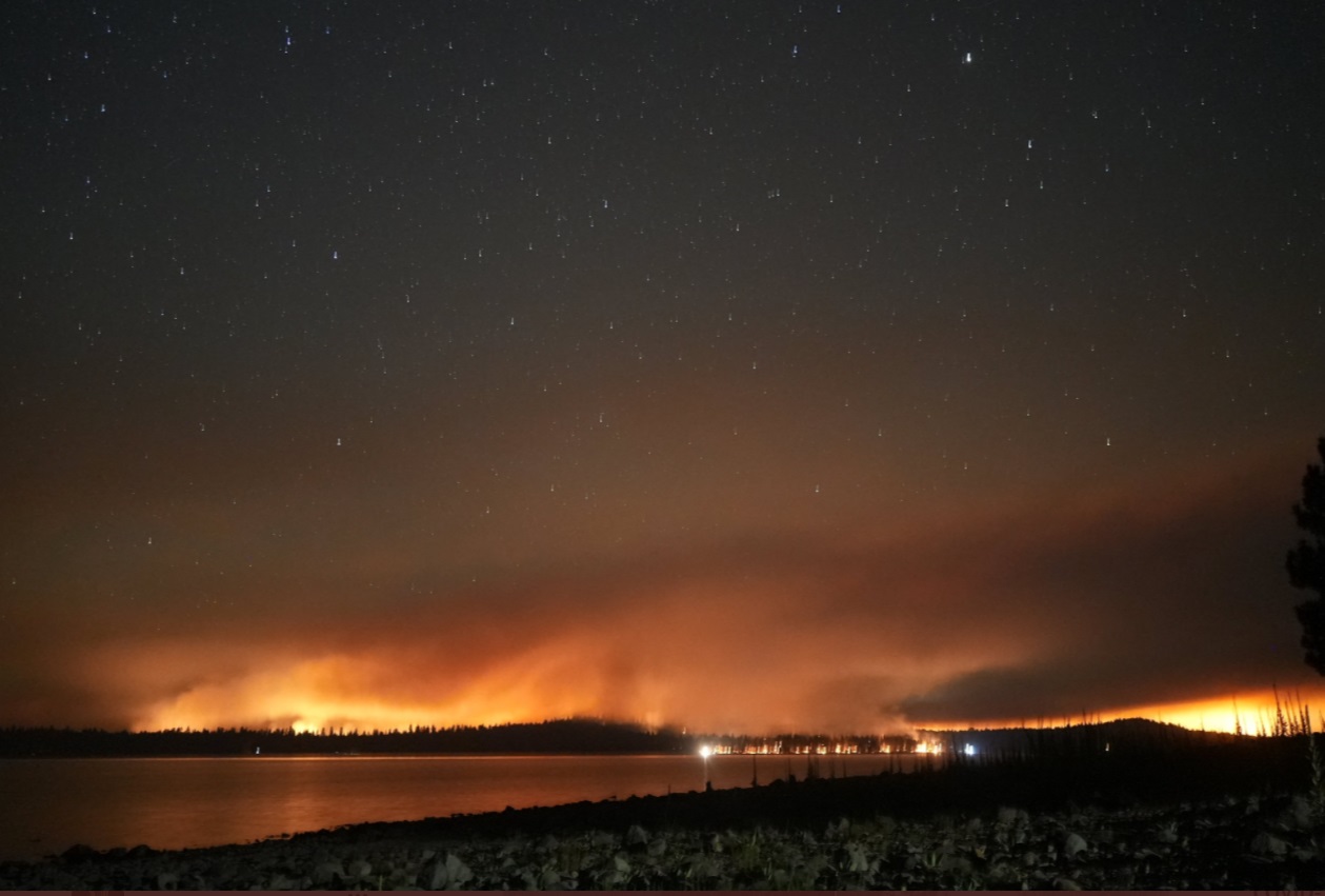 PHOTO Houses In Lake Almanor West All Caught Fire And Burned Down