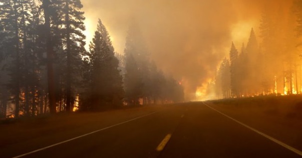 PHOTO Lake Almanor West Looked Like A Scene Out Of A Movie As Fire ...