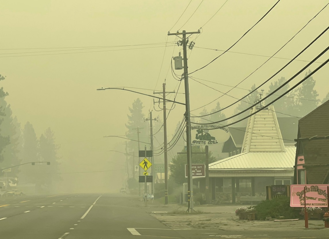 PHOTO Smoke Was So Heavy In Chester California People Couldn't Breathe